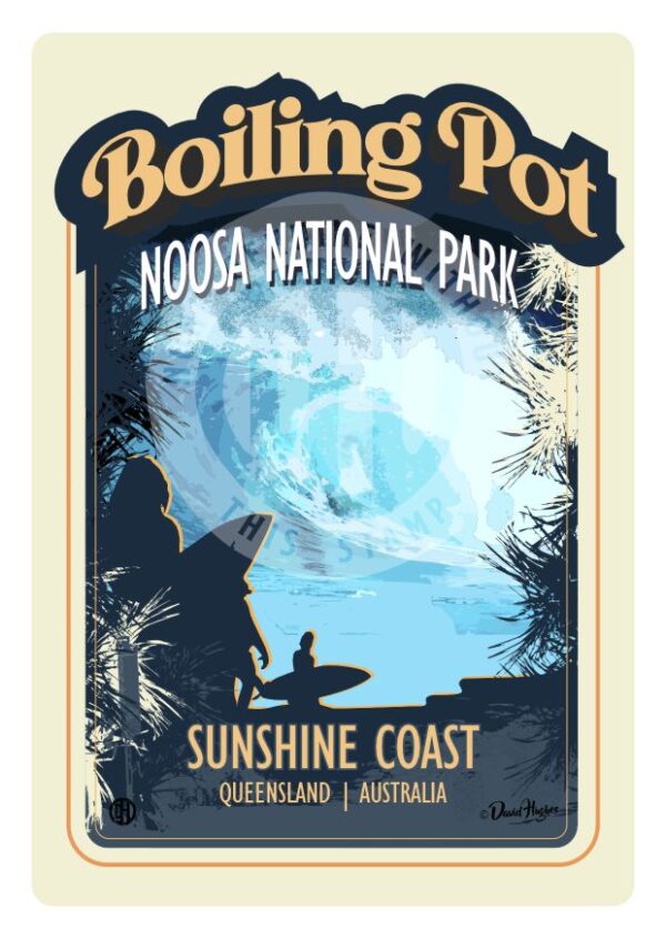 Boiling Pot Posters - Retro Travel Posters by David Hughes